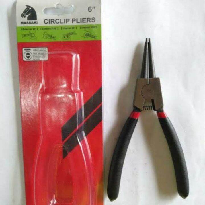 TANG SNAP RING / TANG CIRCLIP PLIERS /TANG PIN LURUS BUKA CLIP KLEP 6 ...