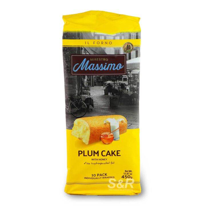 Massimo Plum Cake with Honey 10pcs | Lazada PH