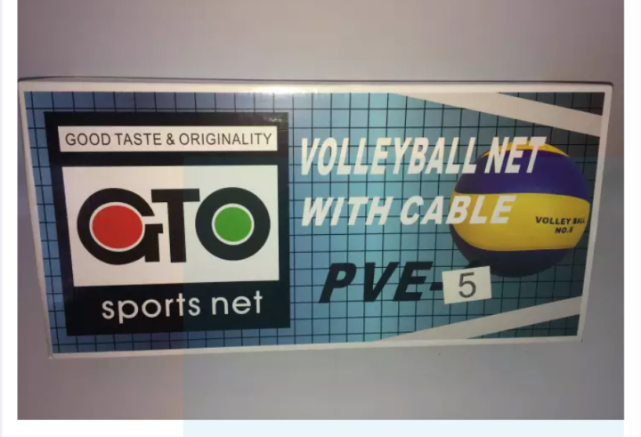 GTO Tournament Volleyball Net (Black) | Lazada PH