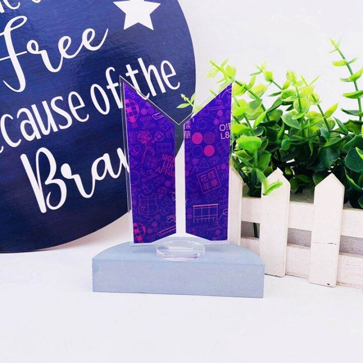 JS Kpop Bangtan Boys BTS Butter Character Stand Plates Display Group ...