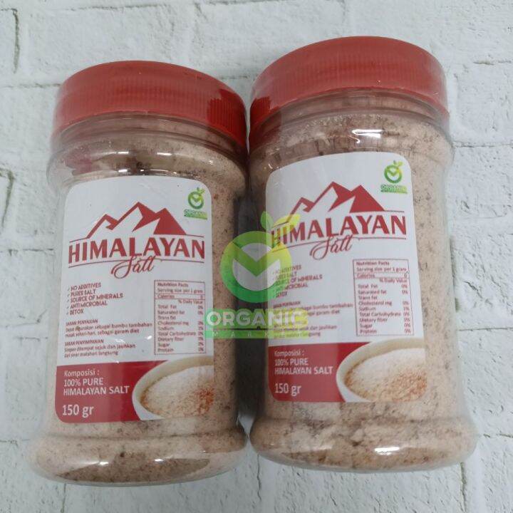 Garam Himalayan Himalayan Salt Penyedap Rasa Alami Kemasan Botol 150 ...