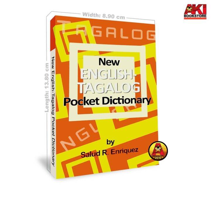 AUTHENTIC New English Tagalog Pocket Dictionary © 2004 Salud R ...