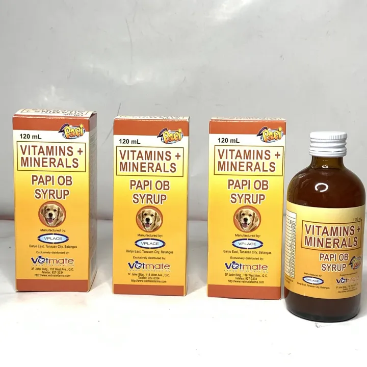 [SOUTH VET II] PAPI OB SYRUP SUPPLEMENT FOR DOG / VITAMINS FOR DOG ...
