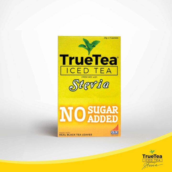 Tea bag TrueTea Iced Tea with Stevia 25g x 4 (Keto Friendly, Diabetic ...