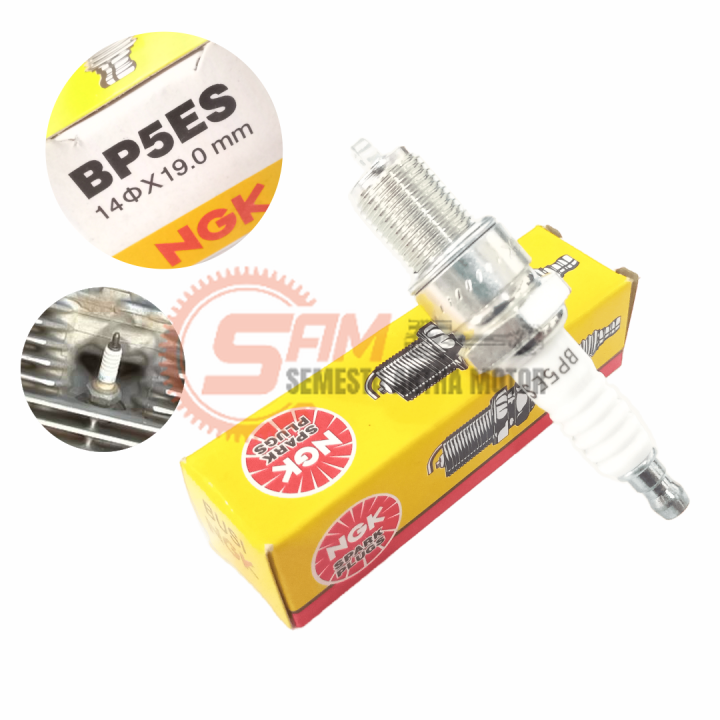 Busi Motor NGK BP5ES Mobil SatriaR NinjaR Toyota Kijang Suzuki SS Spark ...