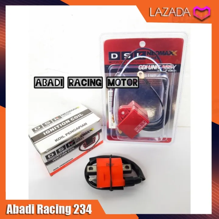CDI DAN KOIL COIL RACING RGR TORNADO CRYSTAL TS 100 TS 125 RC 80 RC 100 UNLIMER DSK NEOMAXX BEST ...
