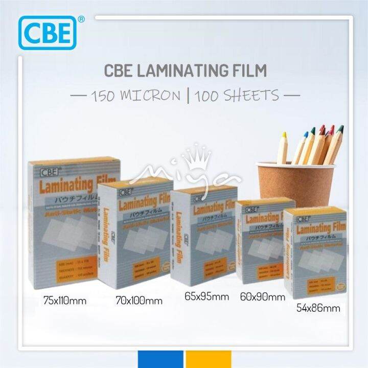 CBE LAMINATING FILM (ANTI-STATIC MATERIAL) 150 MICRON | Lazada