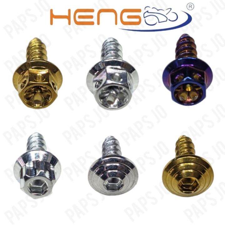 HENG AIRBOX BOLT BEAT, CLICK, ADV, PCX 5X15MM (SOLD PER PIECE) | Lazada PH