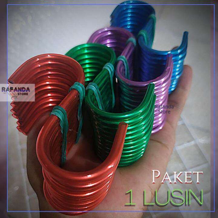 (SELUSIN) Kaitan S warna gantungan huruf S lusinan hook s kait ...