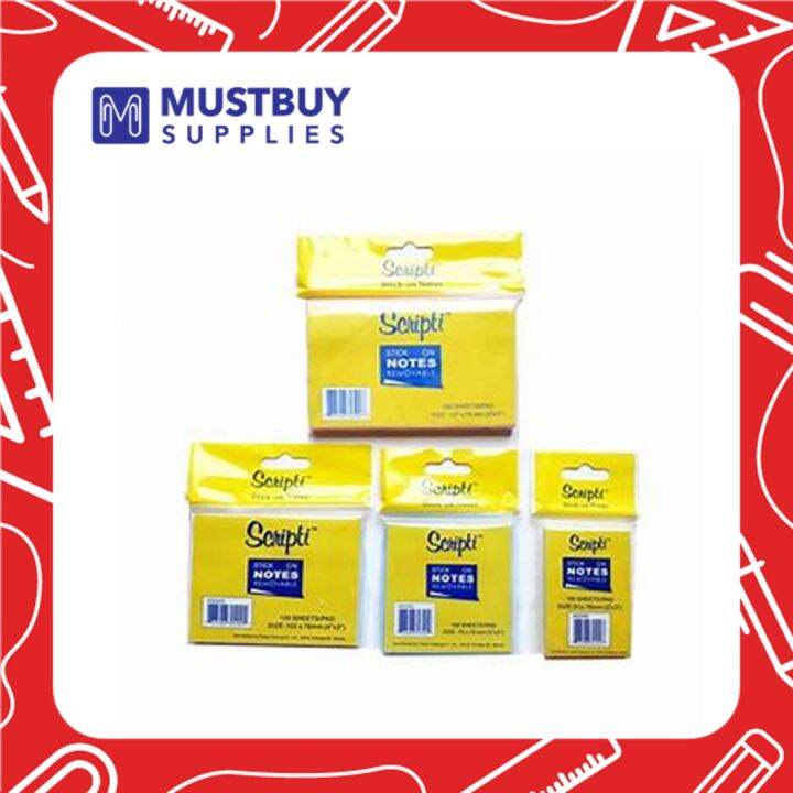 Scripti Stic Pad | Lazada PH