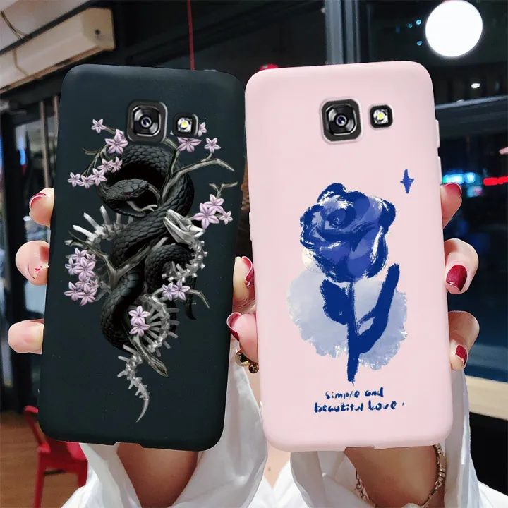 For Samsung Galaxy J7 Prime Case SM-G610F G610Y Dragon Snake Soft ...