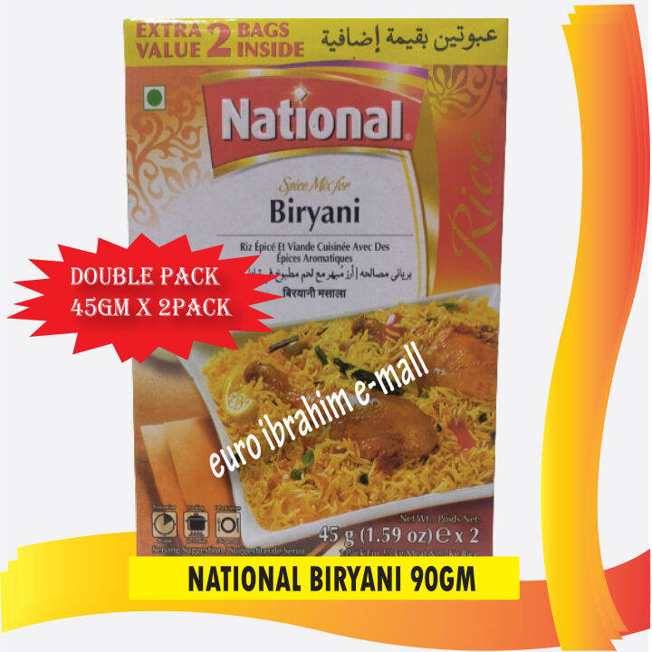 National Biryani 90g | Lazada
