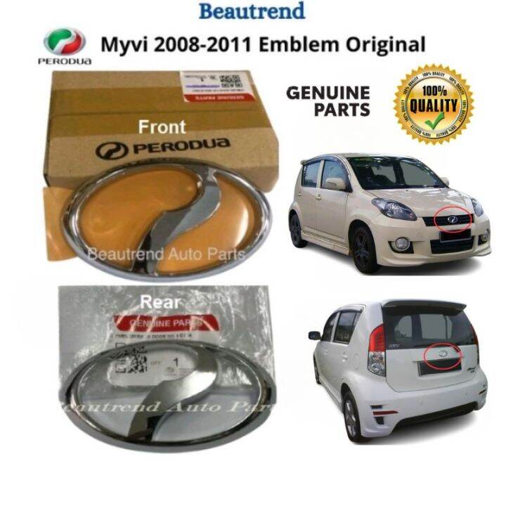 Lambang Perodua Original Myvi Logo Emblem Badge SE 1 SE 2 EZ EZi 2005 ...