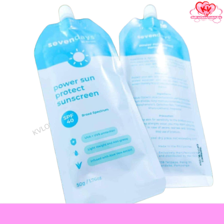 Sevendays Big Sunscreen 50g Herskin/ Sun Defense KV SHOPPING MALL ...