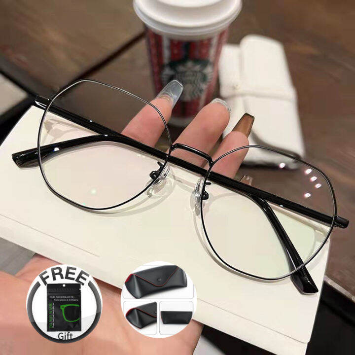 Anti Radiation Shade for Women Men Eyeglass with Case Graded Eyeglasses ...