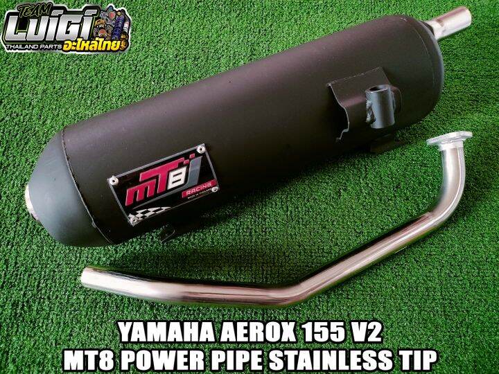 MT8 PIPE YAMAHA AEROX V2 2020 STAINLESS TIP ORIG THAILAND | Lazada PH