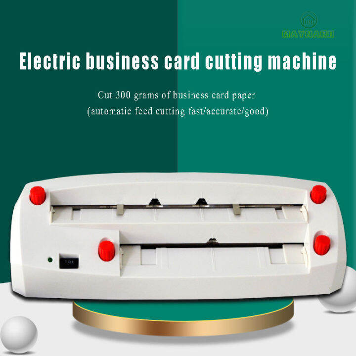 Business Card Cutter Automatic Binding Machine Auto Feeding Electric ...