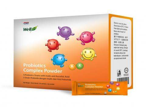 Well3 Probiotics Complex Powder 2g x 30 sachets - 5 Probiotics Strain ...