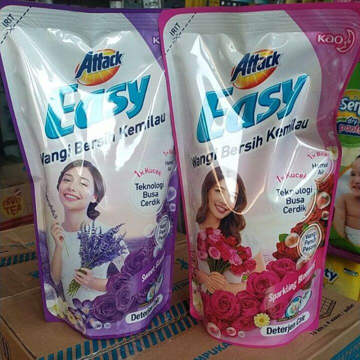 ATTACK EASY DETERGENT CAIR REFILL 750ml | Lazada Indonesia