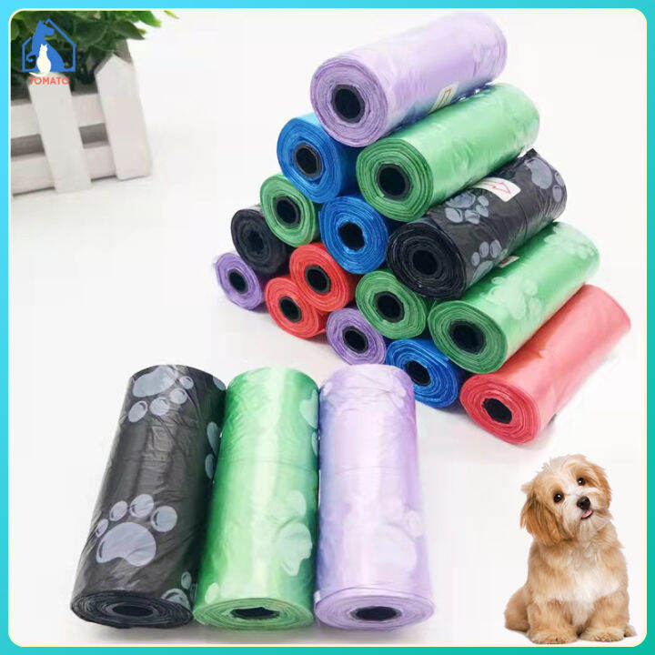 Pet Poop Bag Refill garbage Waste disposable Pet excrement garbage bag ...