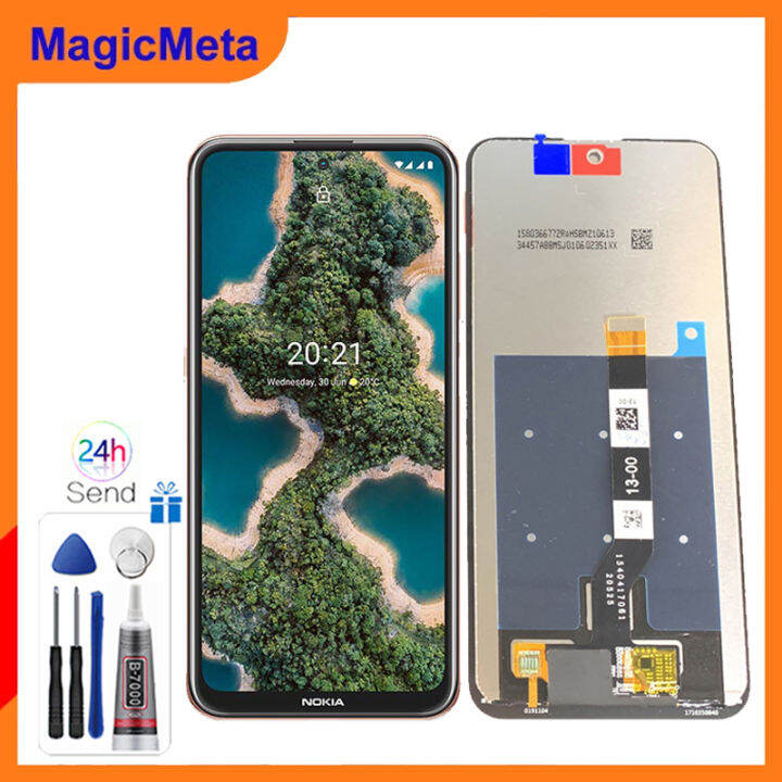 หน้าจอจอ LCD แบบดั้งเดิมสำหรับ Nokia X10/Nokia,หน้าจอ LCD X20ชุดประกอบด ...