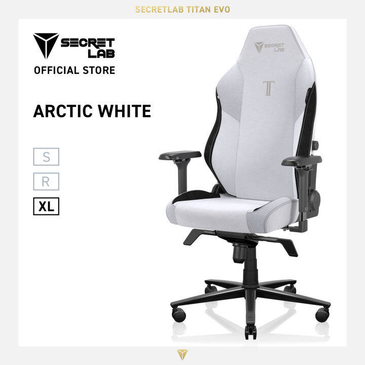 Secretlab TITAN Evo SoftWeave.™Plus Gaming Chair-Arctic White is a ...