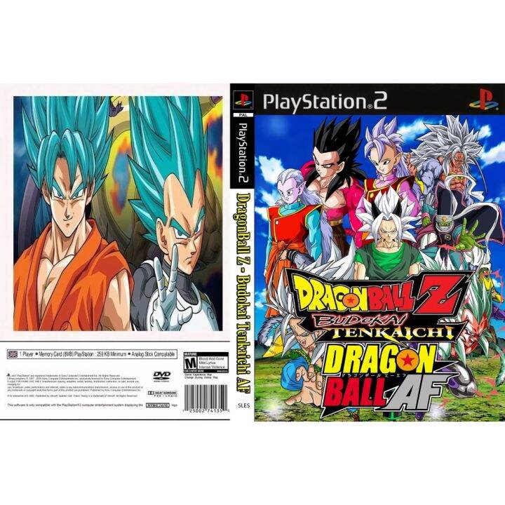 แผ่นเกมส์ PS2 DragonBall Z - Budokai Tenkaichi AF คุณภาพ ส่งไว | Lazada ...