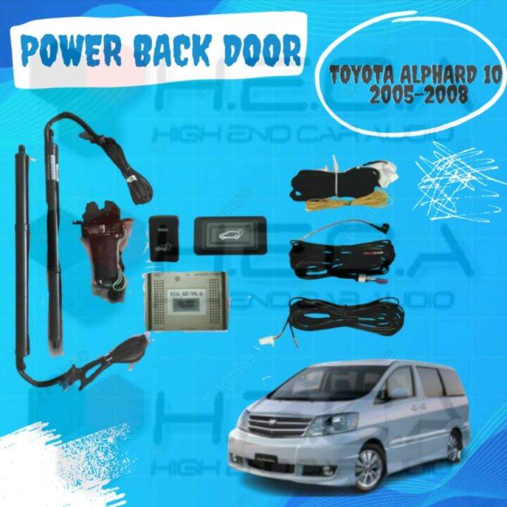 Power Back Door Toyota Alphard 2005-2008 Pintu Bagasi Elektrik Auto ...