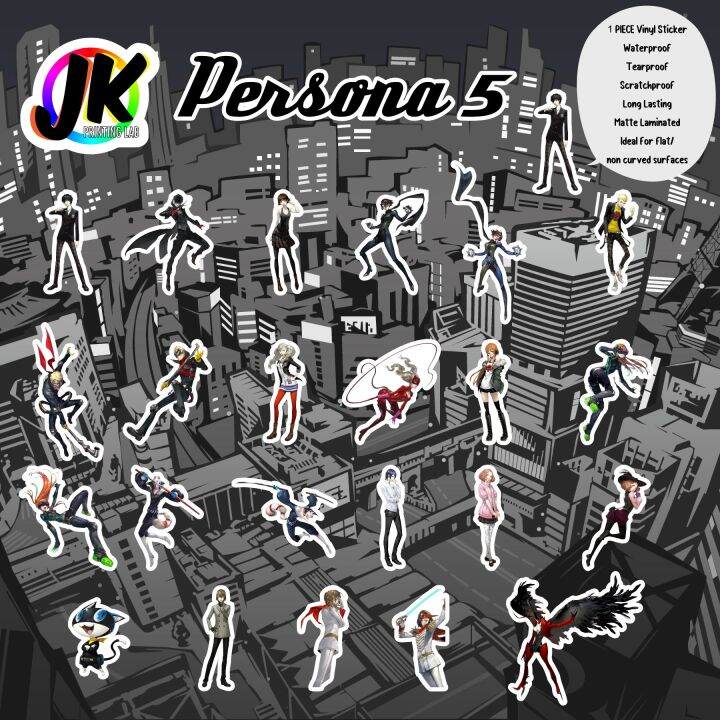 Persona 5 Vinyl Sticker 1PC | Lazada PH