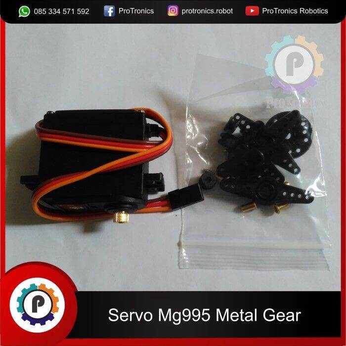 Motor Servo MG995 Metal Gear | Lazada Indonesia