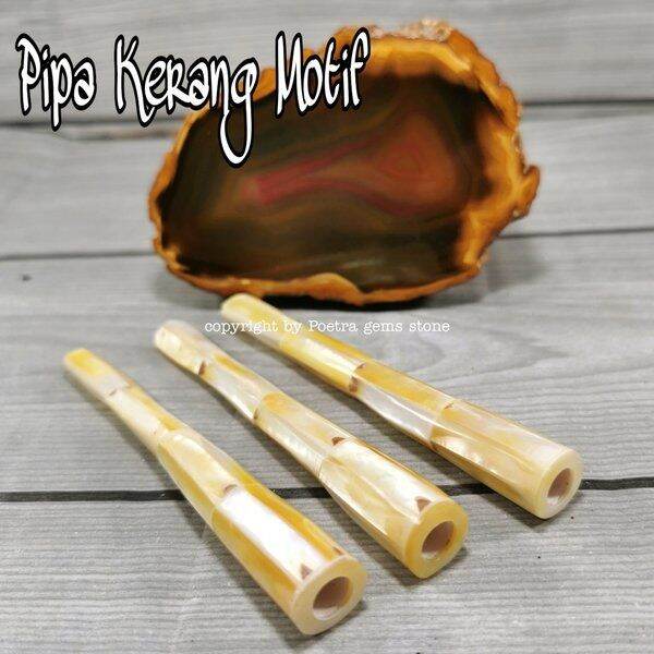Pipa Cangklong Once Kerang Motif Asli Rasa Gurih Dan Nikmat | Lazada ...