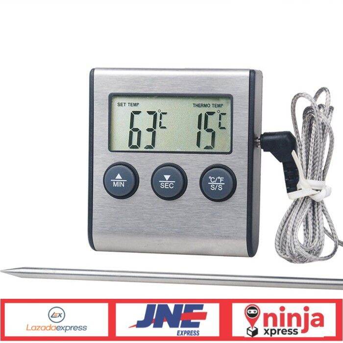 TP101 Digital Termometer Masak Suhu Air Masakan Obat Dapur Thermometer ...