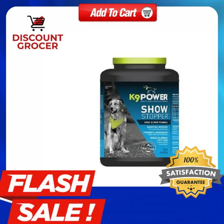 [SOLD OUT] K9-Power Show Stopper 4lbs-Healthy Dog Coat And skin Formula ...