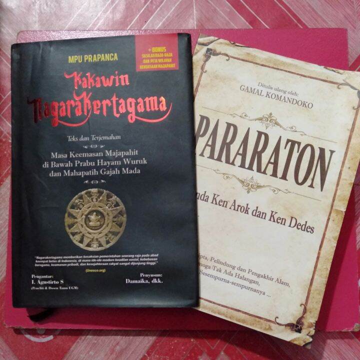 PAKET DUA BUKU BABON JAWA: KAKAWIN NEGARAKARTAGAMA dan PARARATON ...