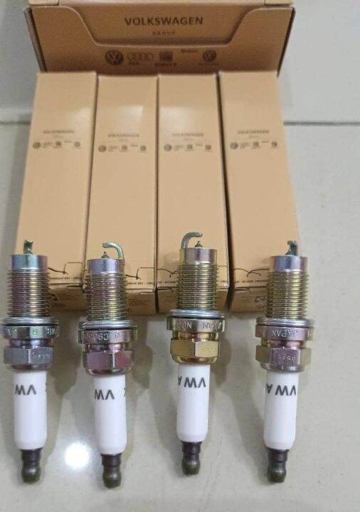 03C905601B Spark Plug (1 Set - 4 Pcs) Volkswagen EA111 1.4 TSI GOLF ...