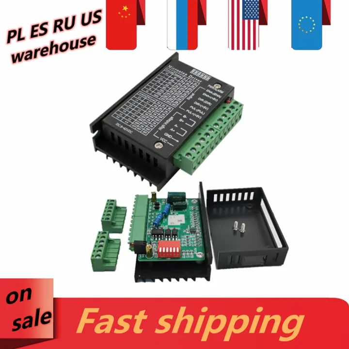 EU warehouse TB6600 9-42V 4A / DM542 20-50V 4.2A / DM556 20-50V 5.6A Microstep Driver for Nema17 ...