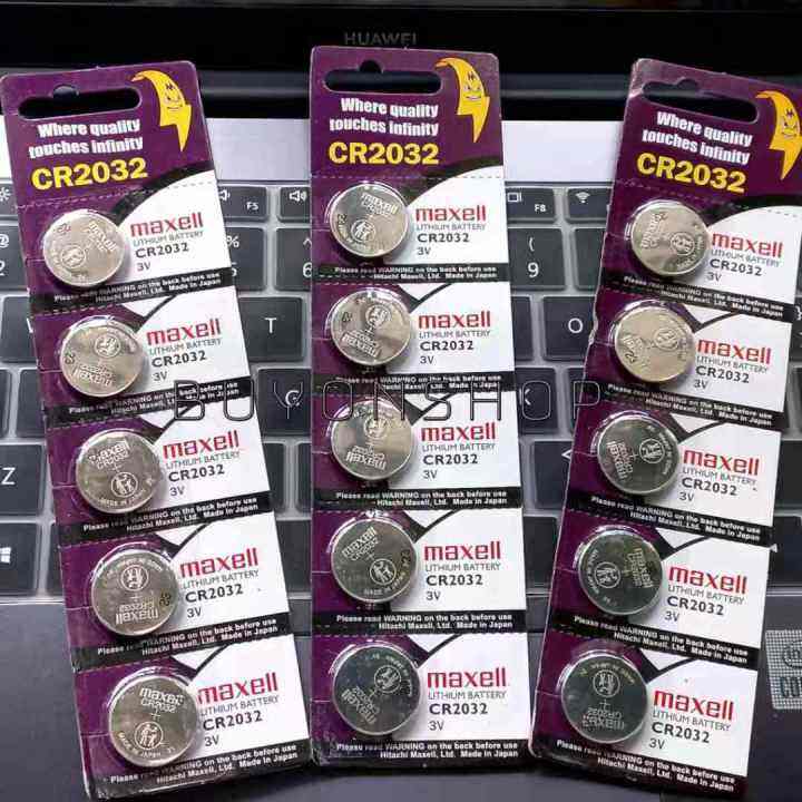 CR2032 3V Original Maxell Button Cell Lithium Battery 3V | Lazada PH