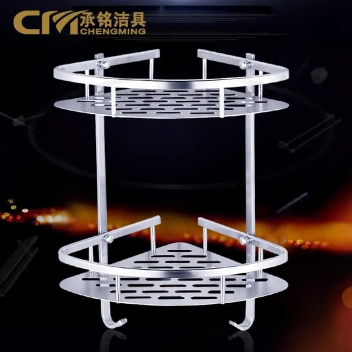 LG + FREEBIES INSIDE Double Layer Triangle Rack Corner Holder for ...