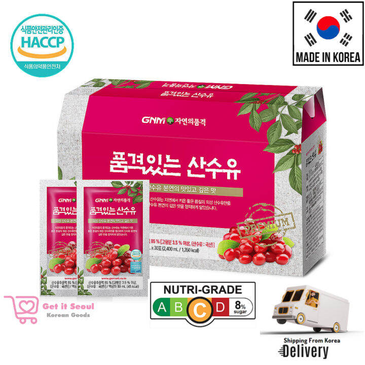 gnm natural cornus officinalis fruit juice gnm natural cornus officinalis fruit juice 30 X 80ml ...