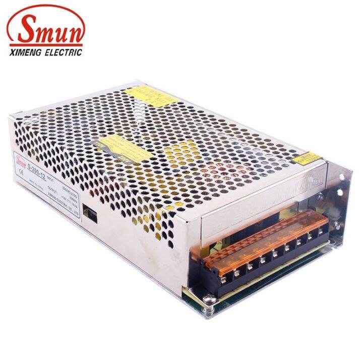 SMUN S-200-12 200W 12V 16.5A Single Output AC/DC Switching Mode Power Supply | Lazada PH