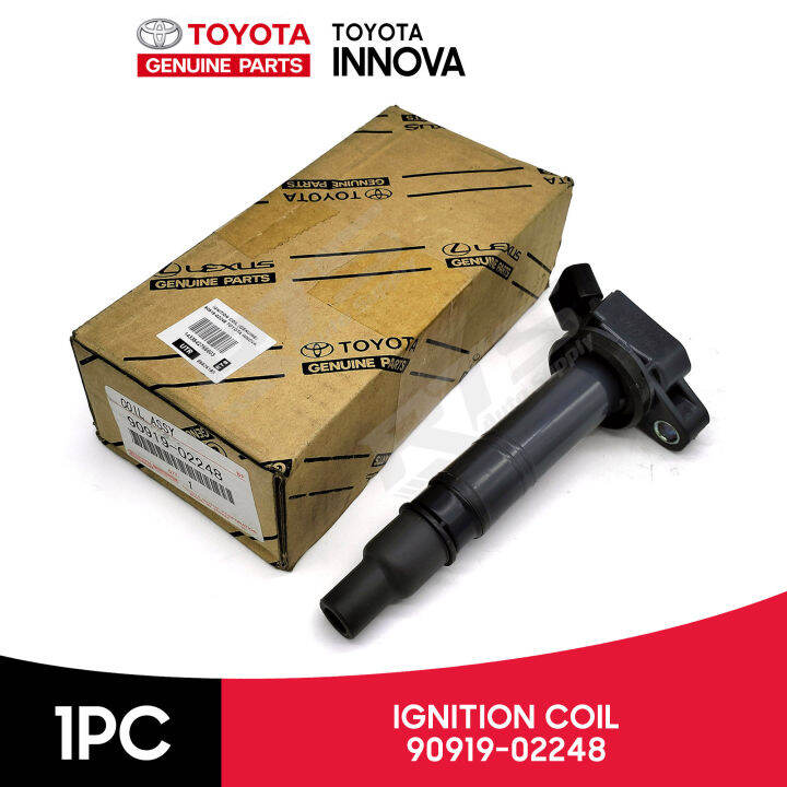 Toyota Genuine Ignition Coil Toyota Innova 2005 - 2015 90919-02248 1 pc ...