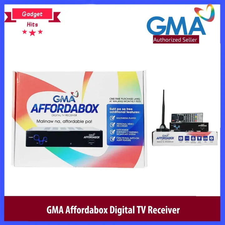GMA Affordabox Digital TV Receiver | Lazada PH