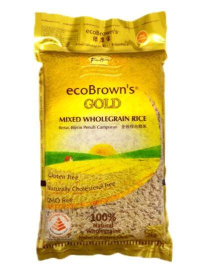ecoBrown's Gold Mixed Wholegrain Rice 5kg | Lazada