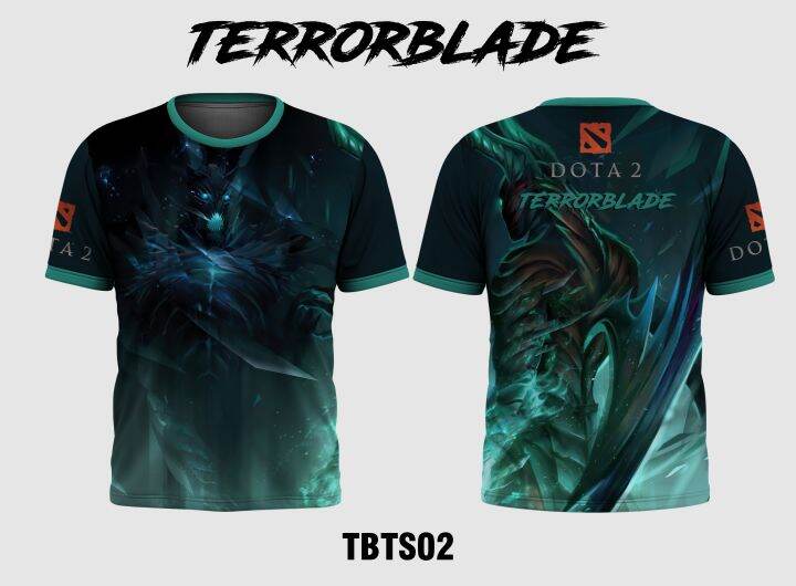 Sublimated Dota " TerrorBlade" Shirt T-Shirt | Lazada PH