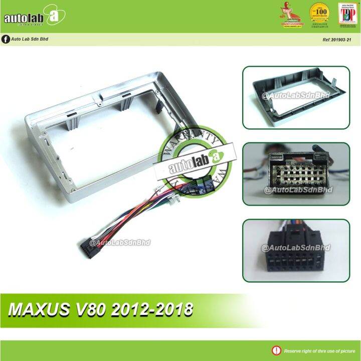 Android Player Casing 9 Maxus V80 2012-2018 (with Socket Maxus V80 ...