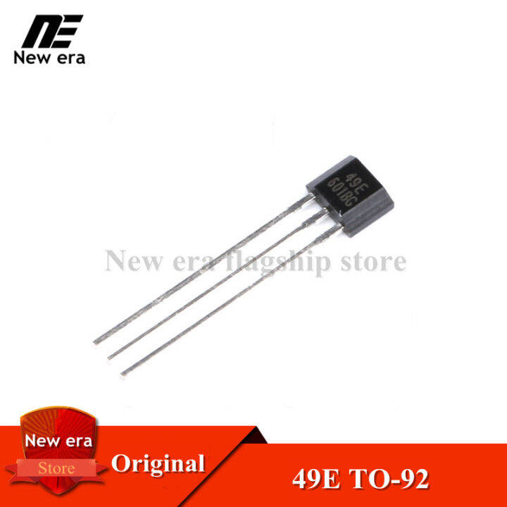 20Pcs Original SS49E / 49E / OH49E TO-92 Magnetic sensor Hall effect ...