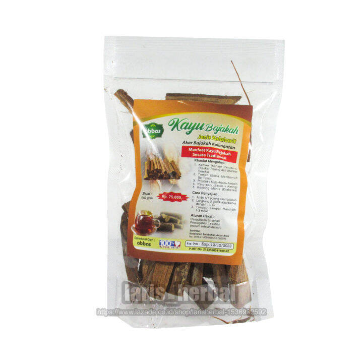 Akar kayu bajaka bajakah 100 Gram | Lazada Indonesia