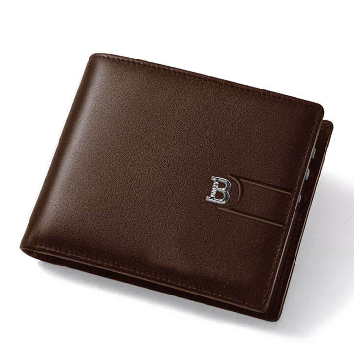 Dompet Pria Premium Bahan Tebal Dan Awet Bergaransi Model 3 Lipatan ...