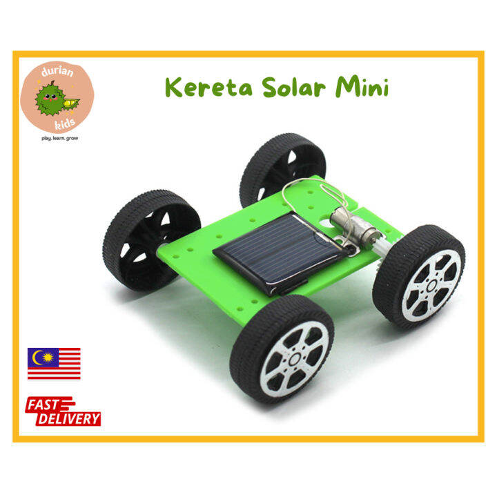Science Educational Toy/ DIY Mini solar car/ RBT Kereta Solar Mini ...