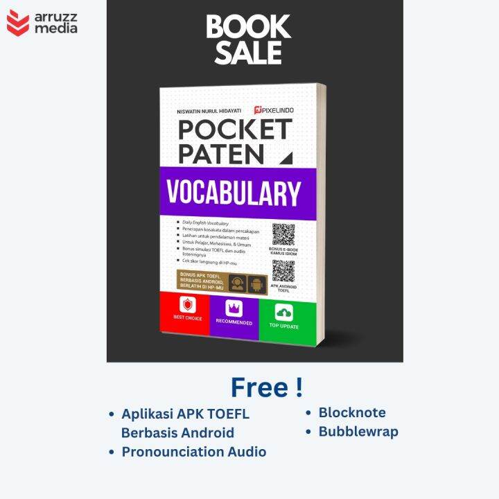 Buku Pocket Paten Vocabulary | Lazada Indonesia